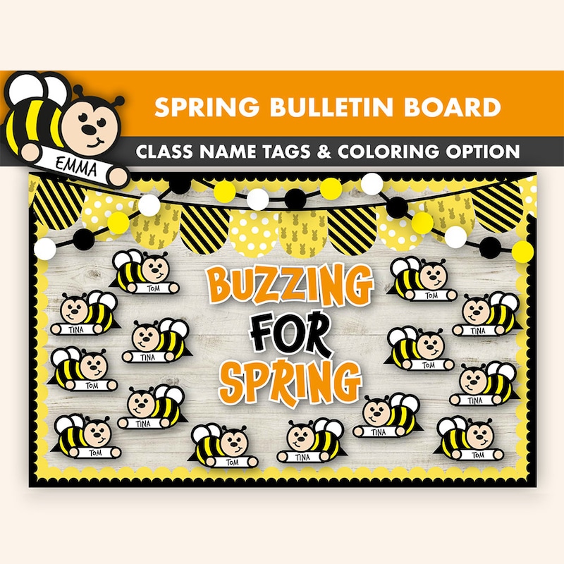 Bee Bulletin Board - Etsy