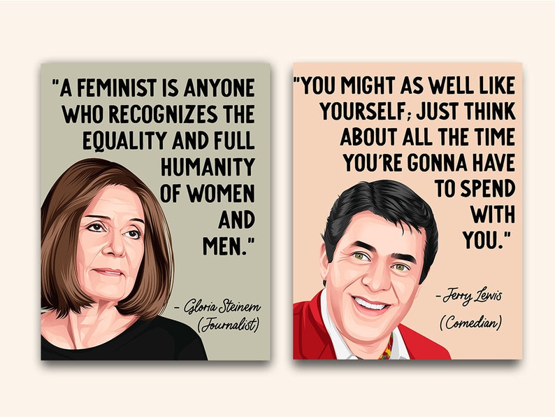 Famous Jewish Americans Printable Posters 10 Inspiration - Etsy