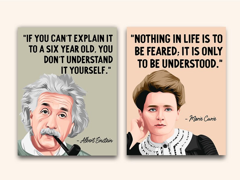 Famous Physics Printable Posters || 10 Inspiration Physics Quote ...
