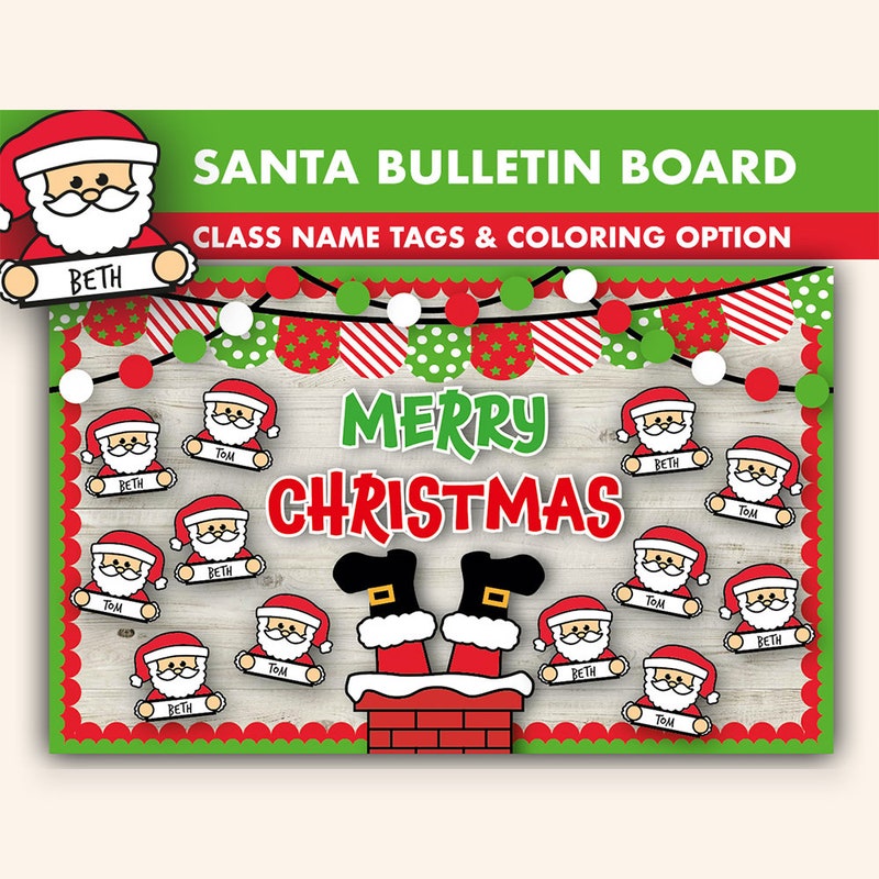 Christmas Bulletin Boards - Etsy