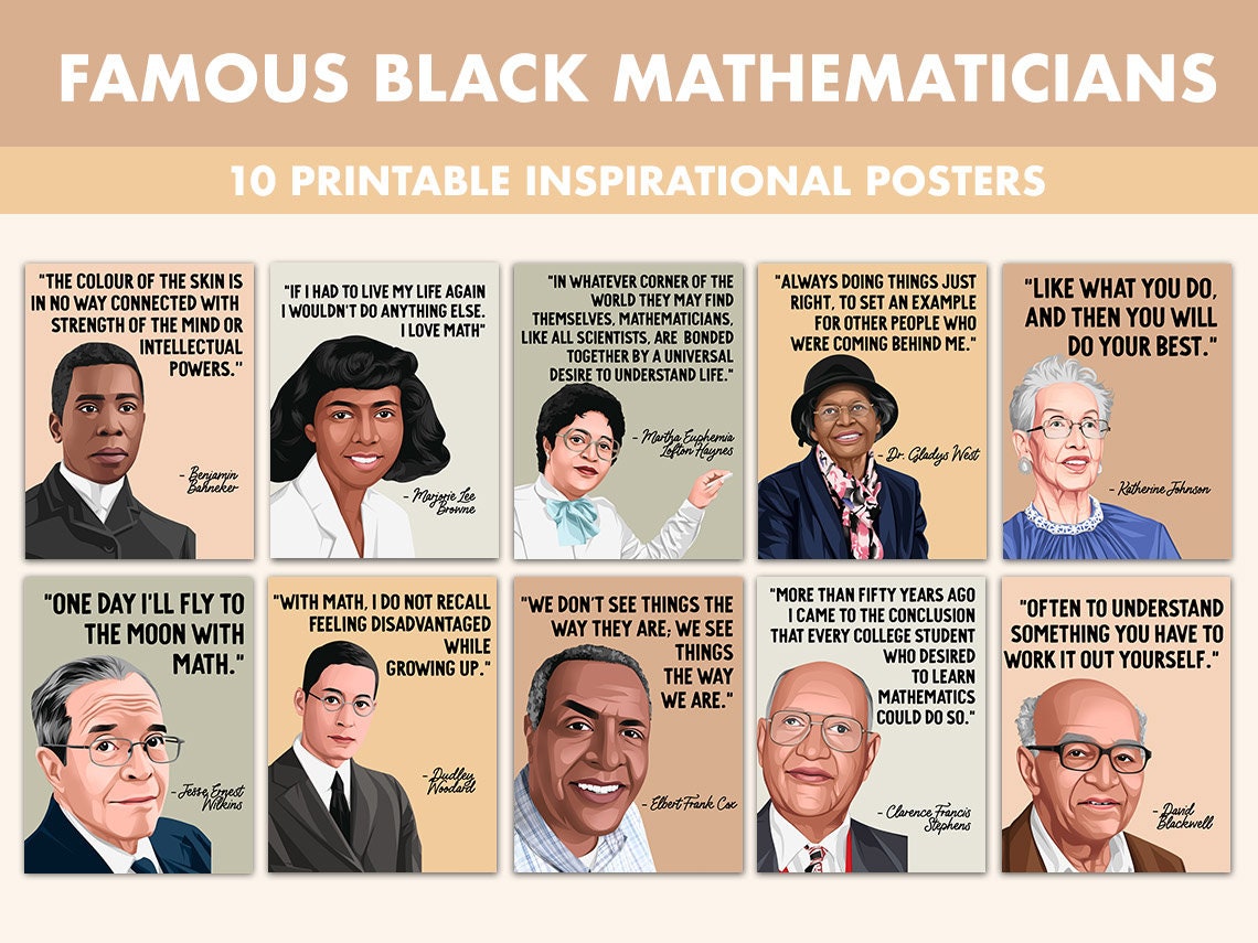 Famous Black Mathematicians
