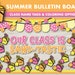 Summer Bulletin Board Kit Bucket and Spade Bulletin Boards - Etsy