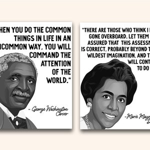 Black Scientist Printable Posters || 10 Inspiration Black Science Quote ...