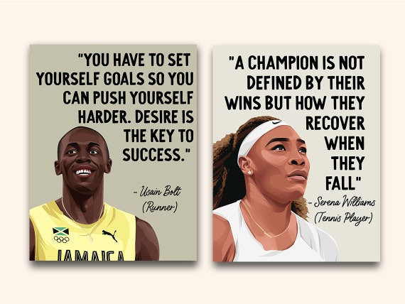 Carteles Con Citas Motivacionales Deportivas Compra Músculo