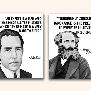 Famous Physics Printable Posters || 10 Inspiration Physics Quote ...