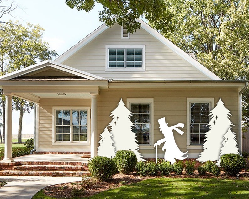 Christmas Carol Scrooge Template Printable || Trace and Cut Christmas ...