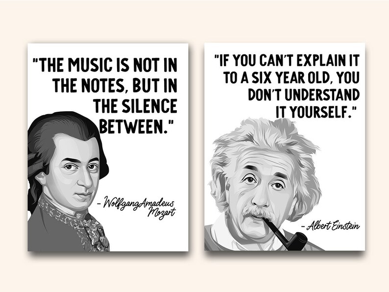 Famous Dyslexic People Printable Posters 10 Inspiration - Etsy