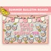 Positivity Bulletin Board Kit || Summer Bulletin Boards Digital || Iced ...