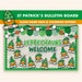 Leprechaun Bulletin Board Kit St Patricks Day Bulletin Boards Digital ...