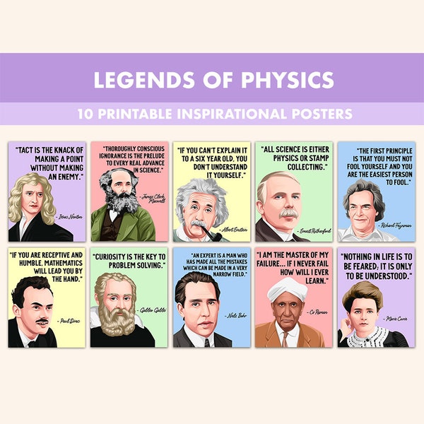 Physics Poster - Etsy