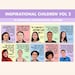 Inspirational Children Vol.2 Quotes Printable Posters || 10 Inspiration ...