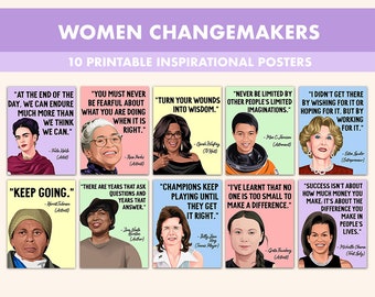Women's History Month Inspirational Quotes, Women Changemakers ...