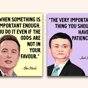 Famous Business People Printable Posters || 10 Inspiration ...