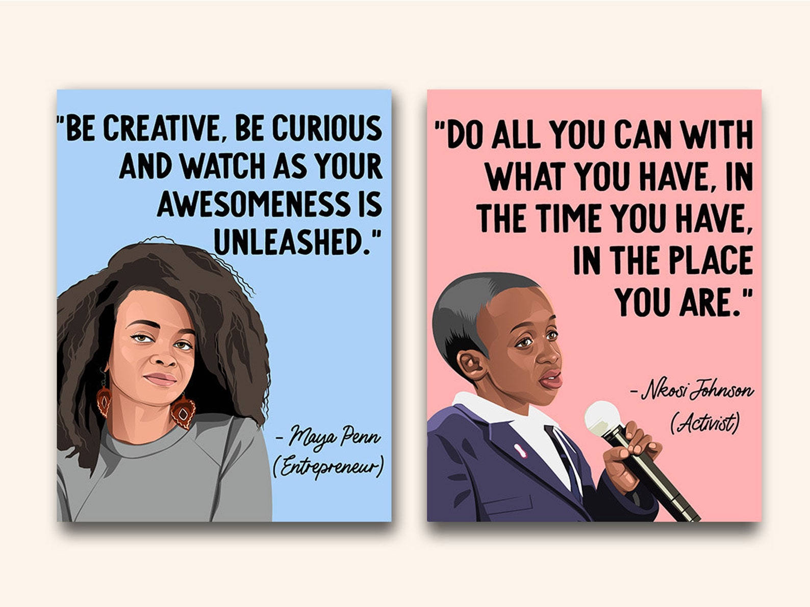 Inspirational Children Quotes Printable Posters 10 - Etsy