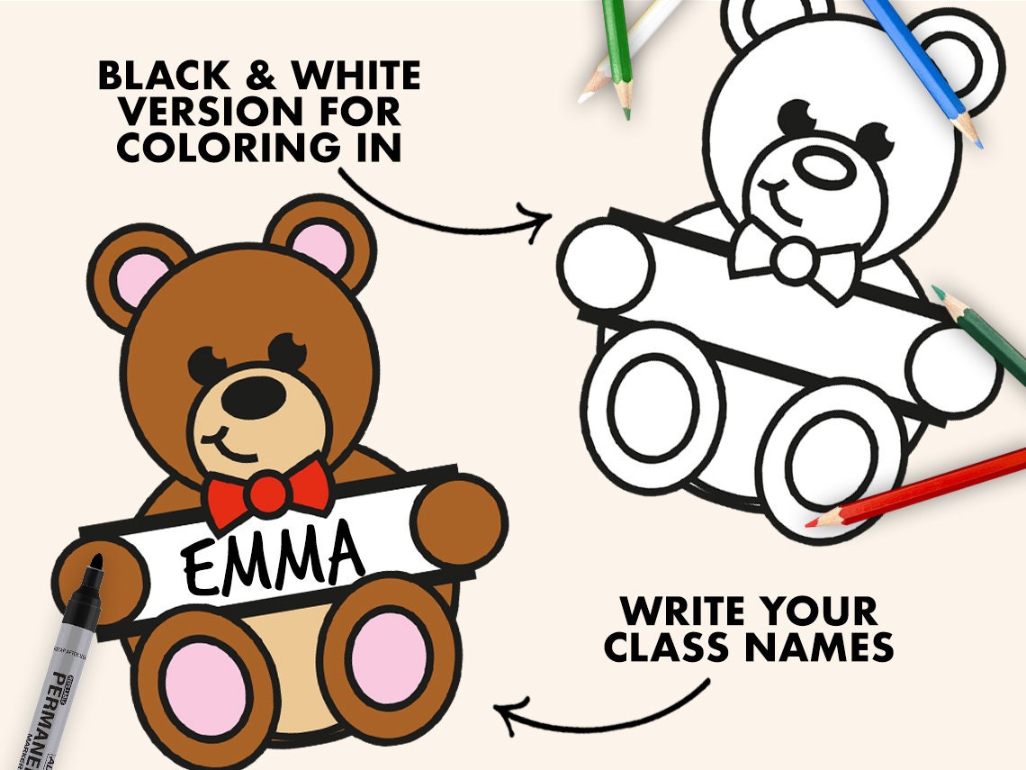 Love Bears Valentines Day Bulletin Board Kit || Valentines Bulletin ...