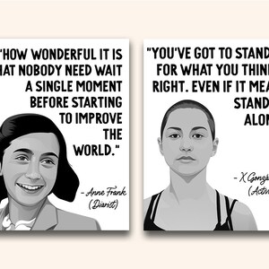 Inspirational Children Vol.2 Quotes Printable Posters || 10 Inspiration ...