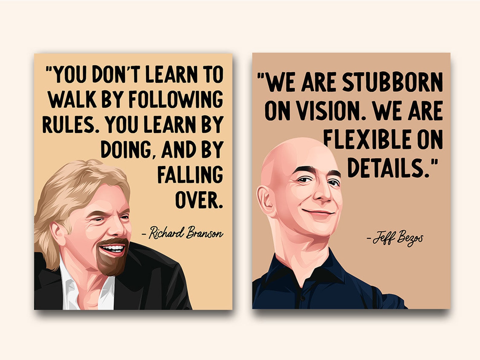 Famous Business People Printable Posters 10 Inspiration - Etsy UK