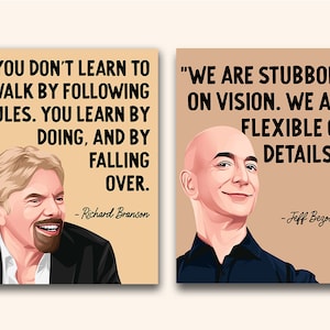 Famous Business People Printable Posters || 10 Inspiration ...