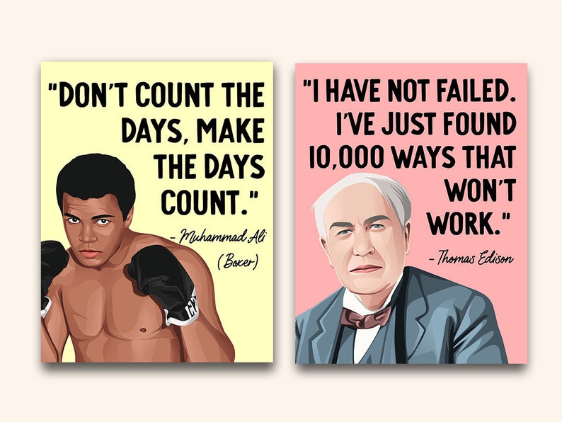 Famous Dyslexic People Printable Posters || 10 Inspiration Dyslexia ...