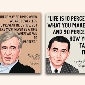 Famous Jewish Americans Printable Posters || 10 Inspiration Jewish ...