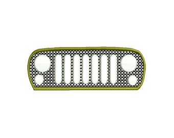 Jeep Embroidery Design - Etsy