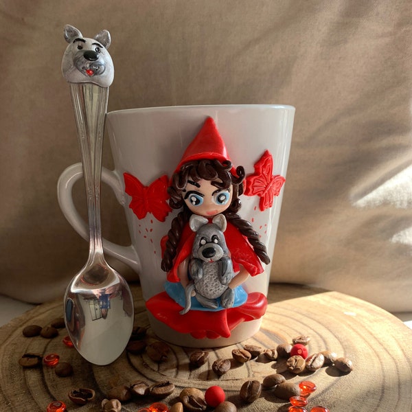 Little Red Riding Hood Mug - Etsy