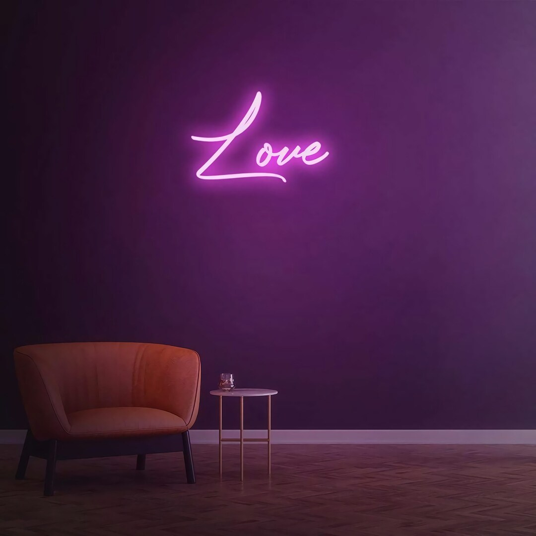 Neon Sign Custom Love Words Led Light Wedding Decoration Engagement ...
