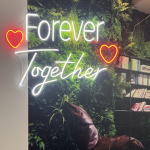 Forever Together Custom Neon Signs Wedding Signs Engagement Party Neon ...
