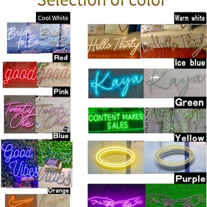 Number Neon Sign,birthday Welcome Sign,neon0-9 Number Sign,wedding ...