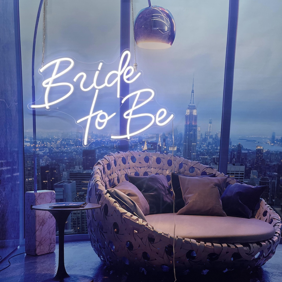 Custom Neon Sign Bride to Be Neon Sign Wedding Neon Sign - Etsy