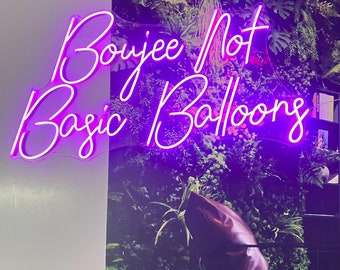 Custom Boujee Sign - Etsy