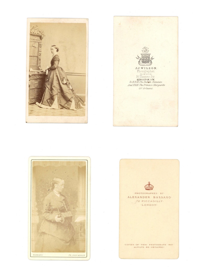 Baring Banking Family 12 Original CDV Photos Antique C1870 Edward ...
