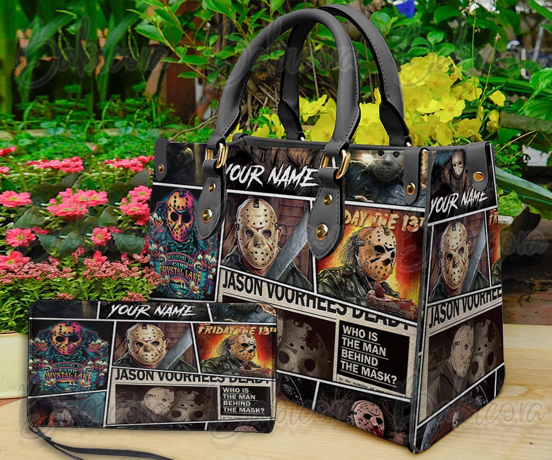 Custom Name Horror Character Handbag Wallet Halloween - Etsy