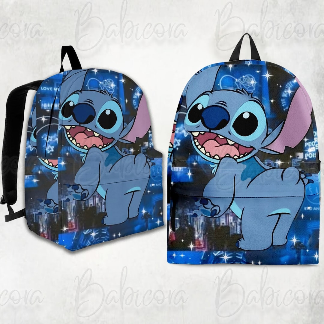 Stitch Disney Backpack for Kids & Adults, Stitch Backpack, Backpack for School, School Bag ...