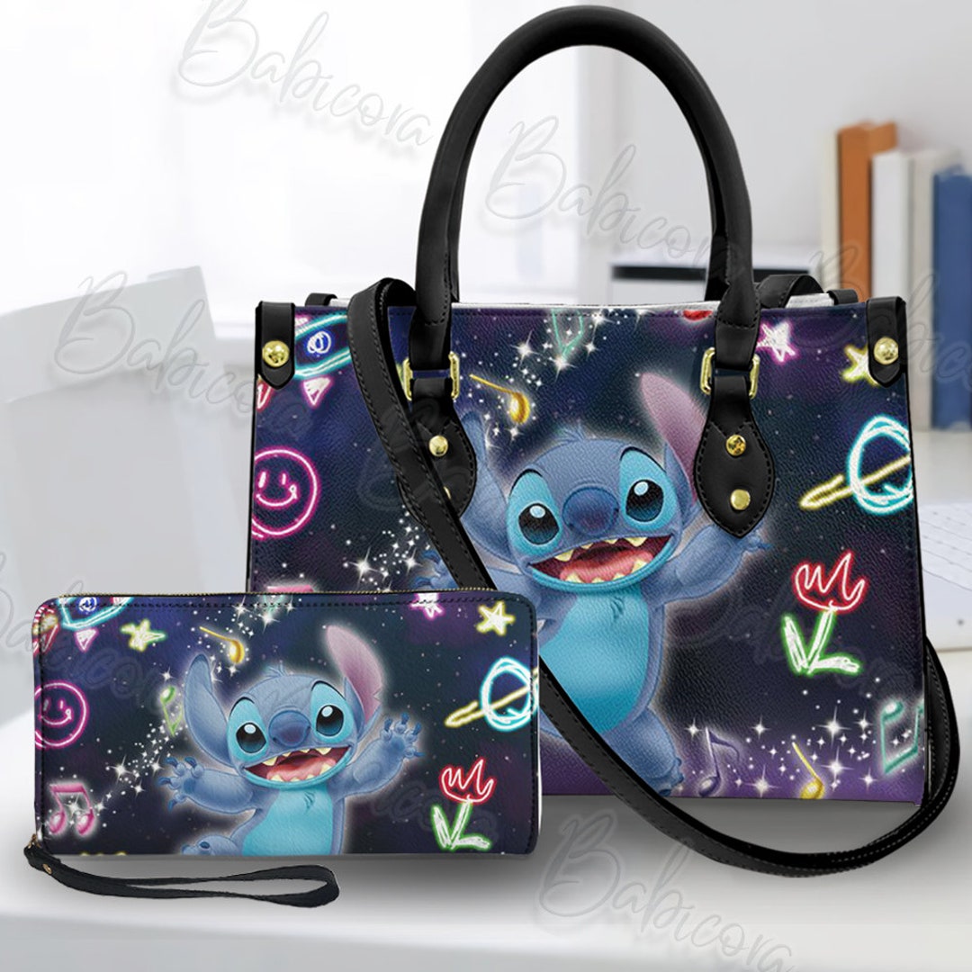 Stitch Disney Bag Lilo and Stitch Leather Handbag & Wallet - Etsy Canada