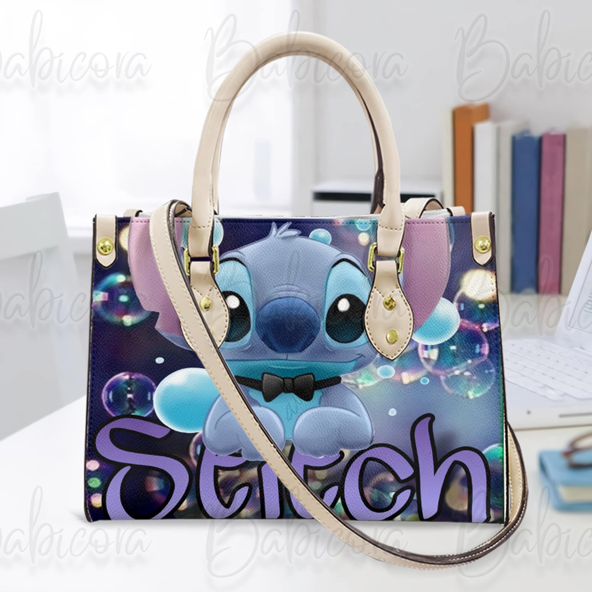 Stitch Disney Bag, Lilo And Stitch Leather Handbag sold by Dodi ...