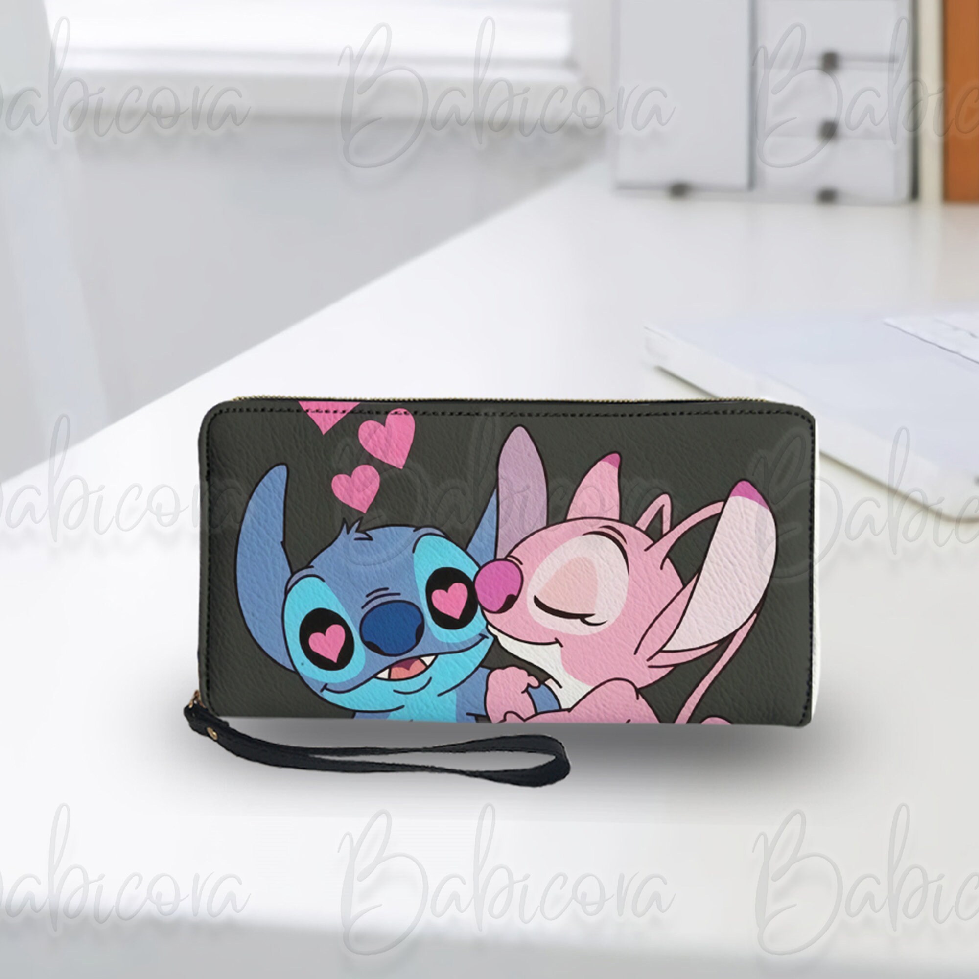 Stitch Angel Disney Bag, Lilo And Stitch Leather Handbag sold by ...