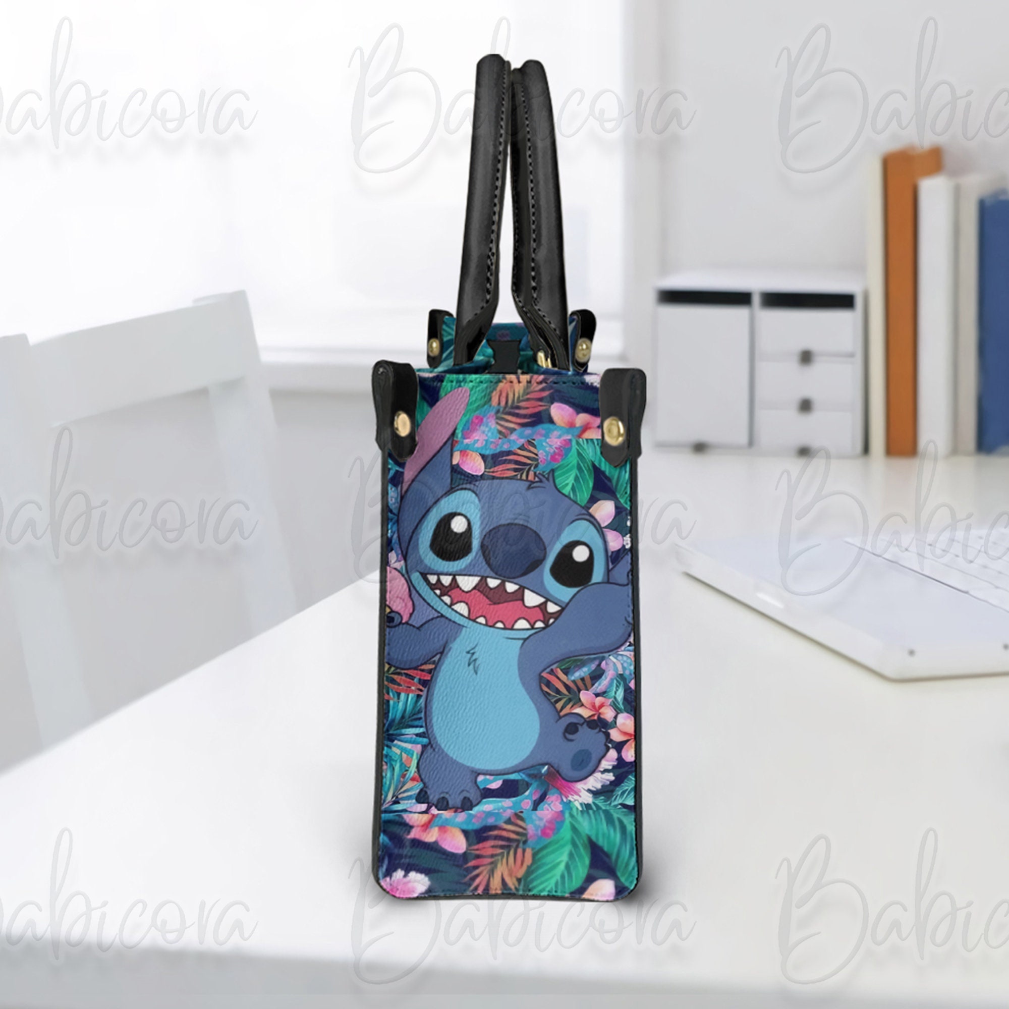 Stitch Disney Bag, Lilo And Stitch Leather Handbag sold by Vicuna ...