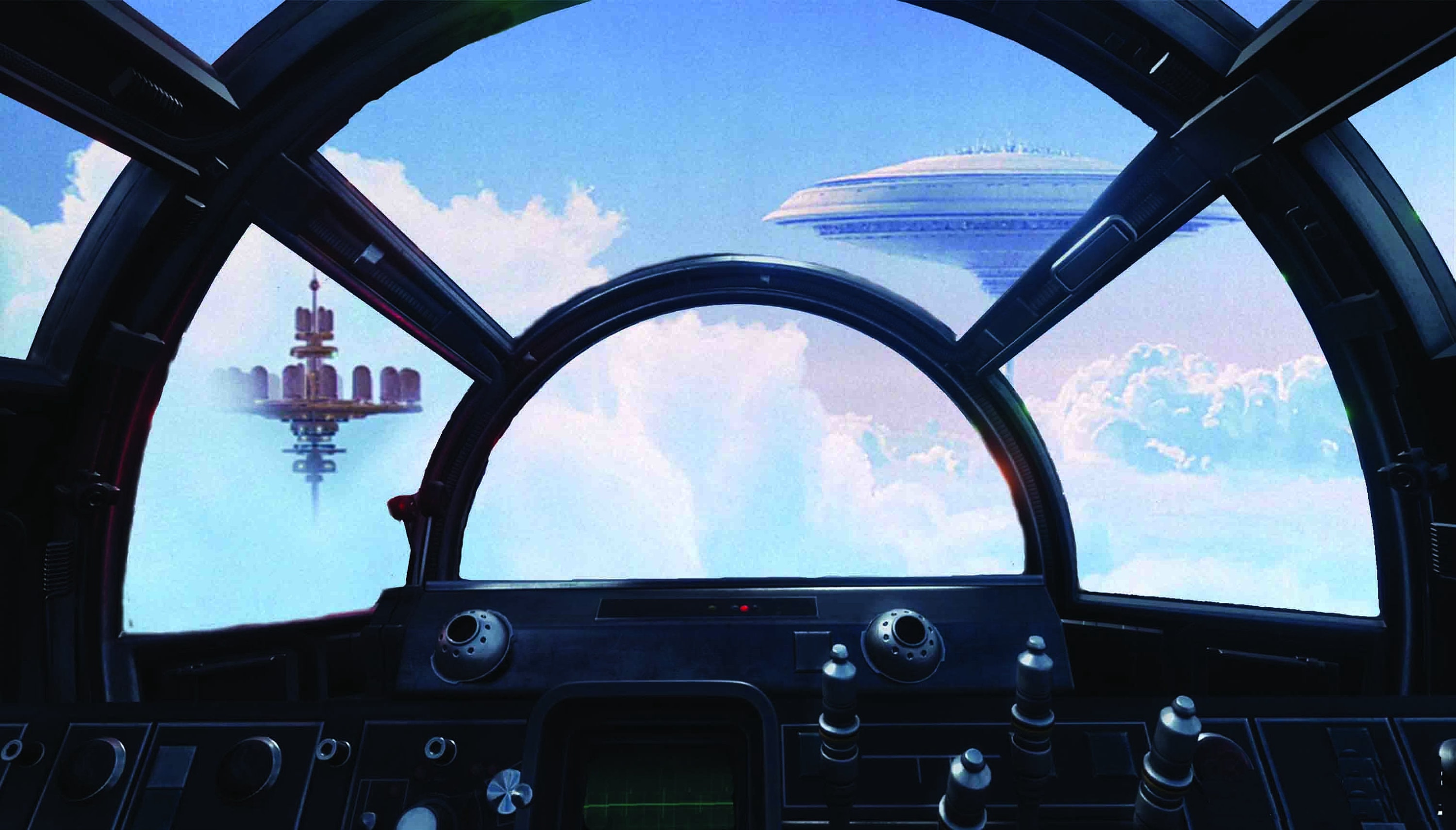 Cockpit Vide Du Faucon Millenium