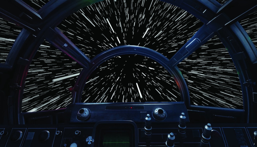 Millennium Falcon Cockpit Teams Background