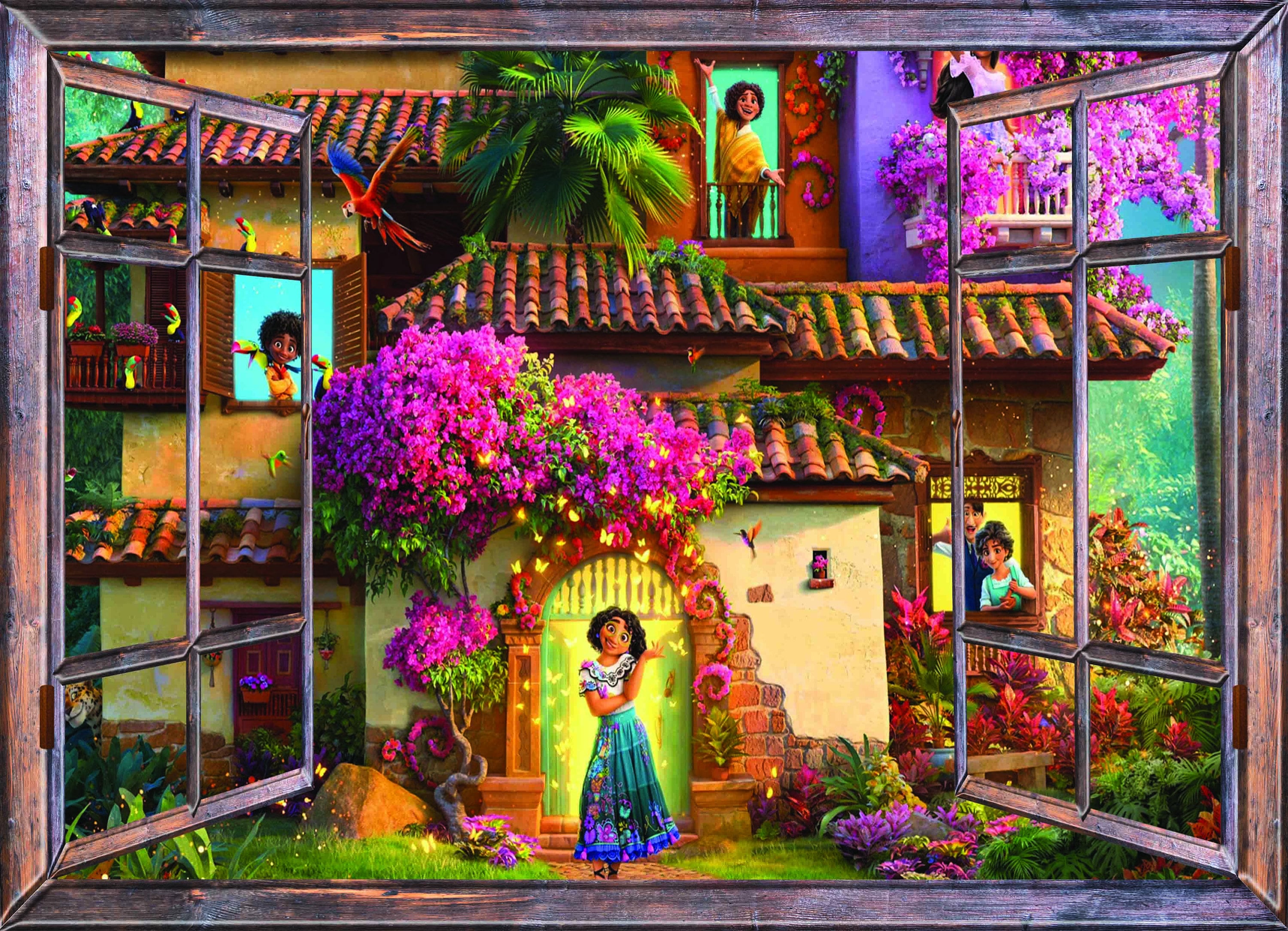 Window With a View Magical House Casa Madrigal Family Home Wall Mural ...