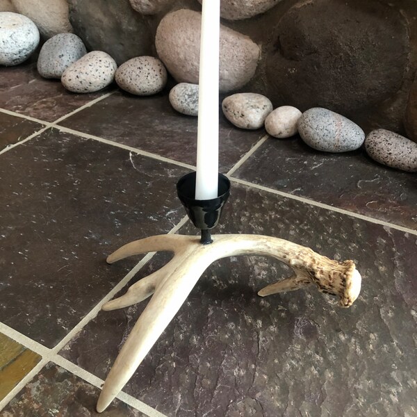 Antler Candle Holder - Etsy