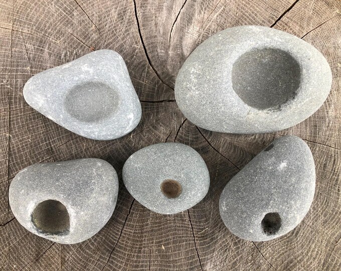 Lot of 5 Lake Superior Omarolluk "omar" Holy Stones – 2 Lb 8.9 Oz ...