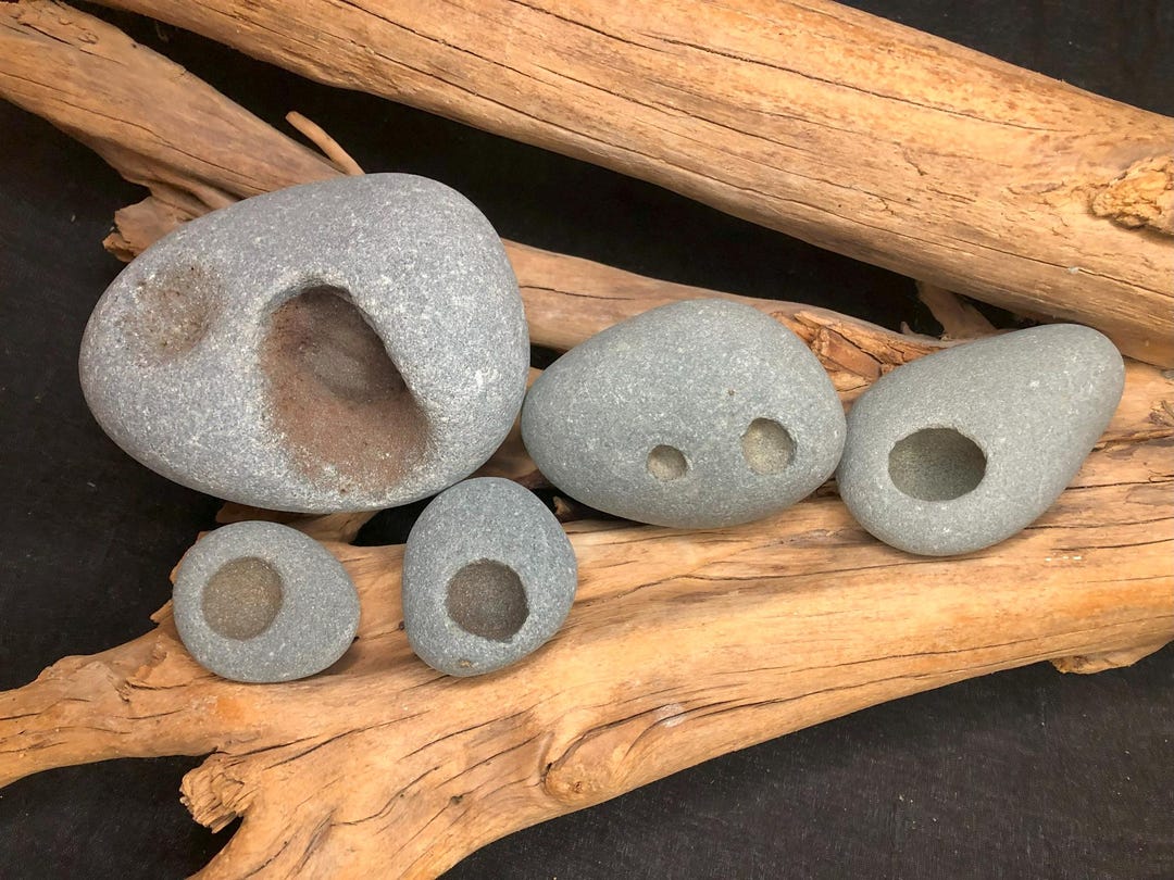 Lot of 5 Lake Superior Omarolluk "omar" Holy Stones – 2 Lb 3.1 Oz ...