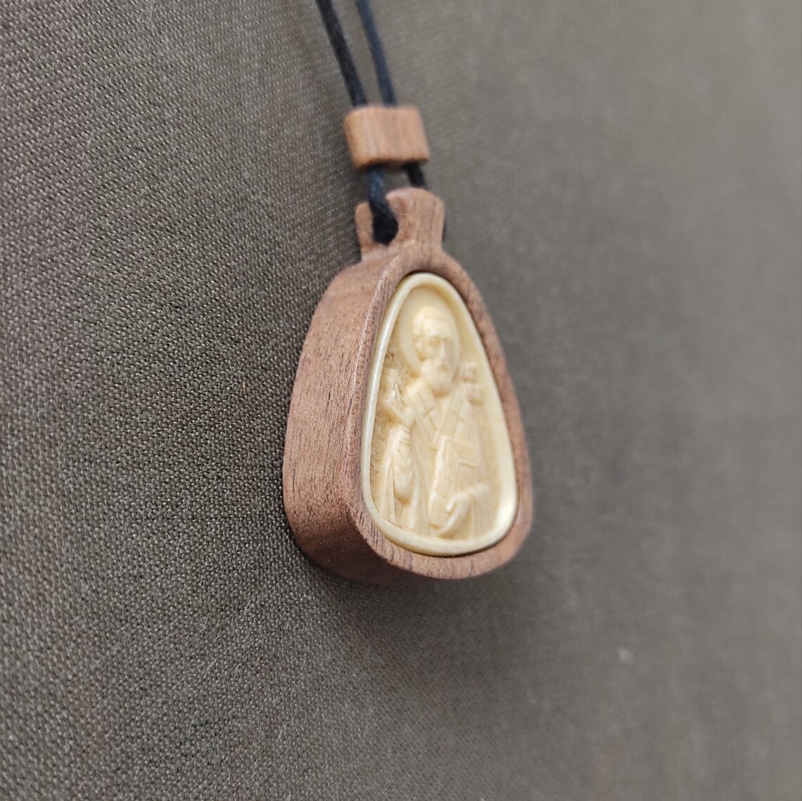 St. Patrick. Pendant Around the Neck. A Christian Saint.the - Etsy