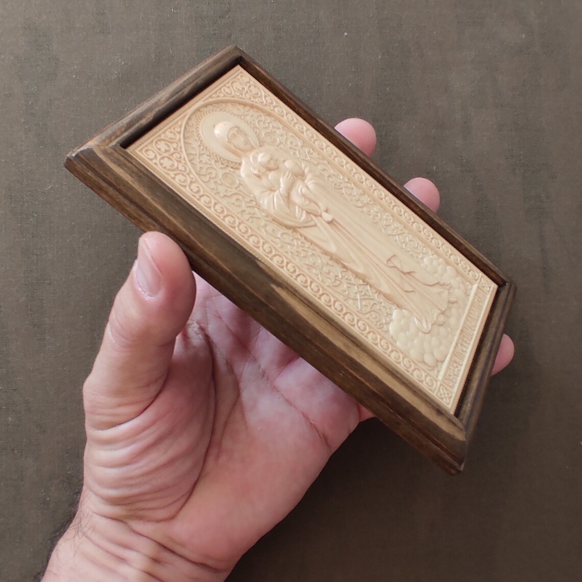 Valaam Icon of the Mother of God. the Image of the Most Holy - Etsy