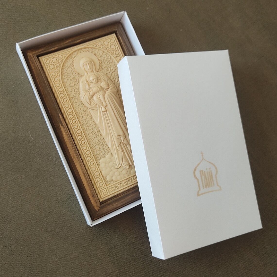 Valaam Icon of the Mother of God. the Image of the Most Holy - Etsy