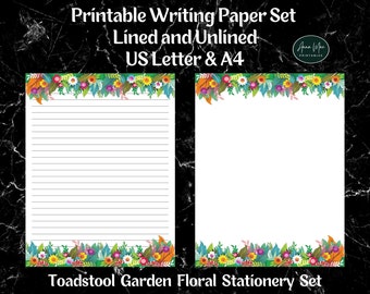 Letter Garden Writing - Etsy