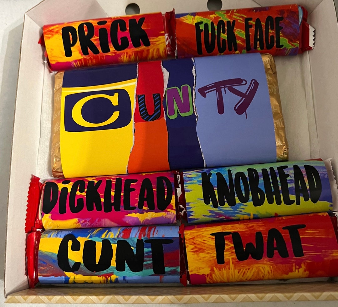 Funny Insulting Chocolate Gift Box: Joke Rude Cunty Candy Hamper - Etsy