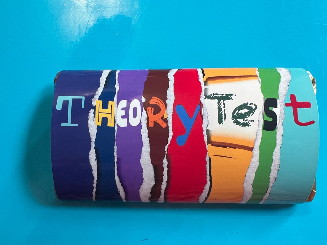 Theory Test Passed Chocolate Bar Gift - Etsy